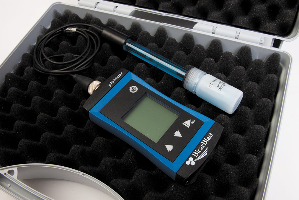 Digital pH meter - Jet Cleaning